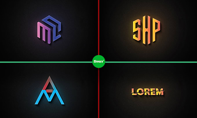 3 Letter Monogram Logo