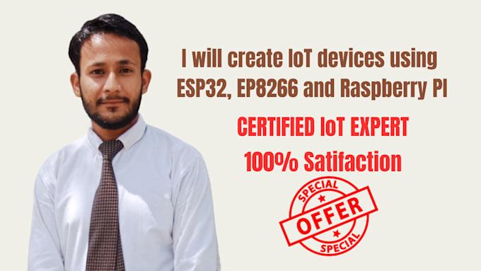 Create Iot Devices Using Esp32 Esp8266 And Raspberry Pi By Sammysario243 Fiverr 