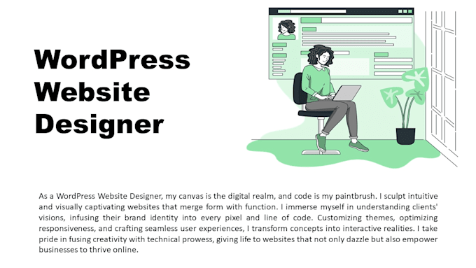 Craft engaging online experiences through web design by Sankhasarkar339 | Fiverr