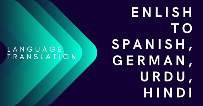 Translate eng to german,spanish,urdu,hindi by Farrukhhkhan | Fiverr