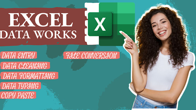 Do Excel Data Entry Typing Copy Paste Formatting Cleaning By