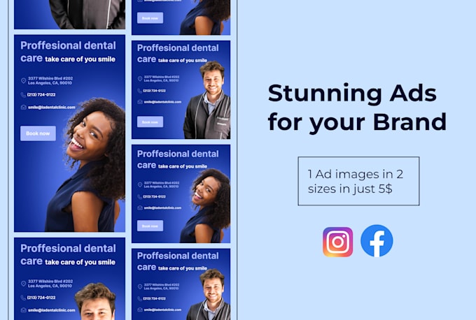 Create a perfect ad images for social media by Yosya_ua | Fiverr