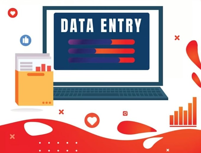 Work on your data typing and data entry projects by Rameez0611 | Fiverr