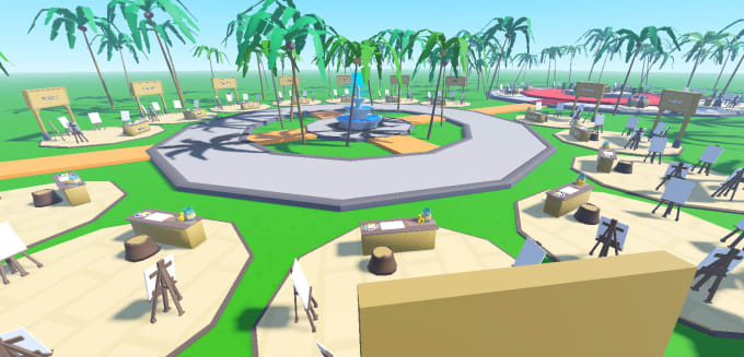 Design a rich low poly roblox map by Astrxicz | Fiverr