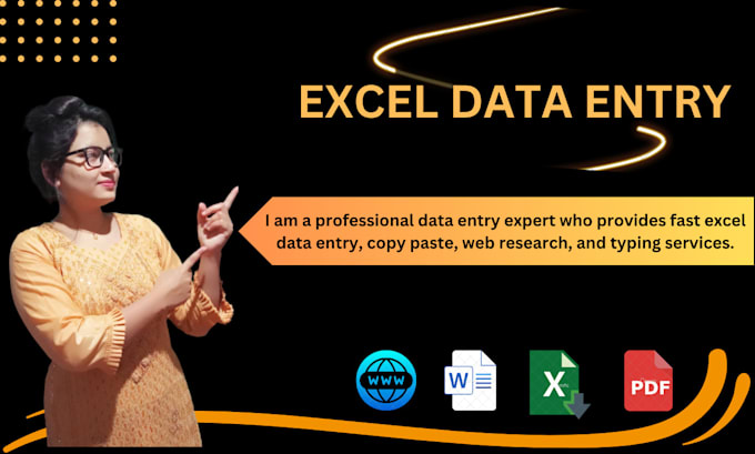 Do excel data entry, web scraping, mining, email finding by Shakila_akterbd | Fiverr