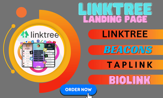 Do linktree, beacons, biolink, taplink for your business by Odey_joshua | Fiverr