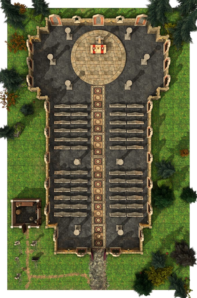 Craft custom fantasy maps for tabletop rpgs by Arturpeters | Fiverr