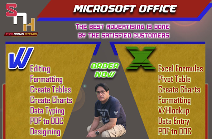 Type anything and formatting in ms word by Nomanhussain777 | Fiverr