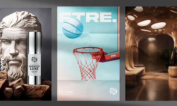 Create product studio backgrounds by Designedbycon | Fiverr