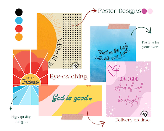 Design awesome christian posters by Bennyurl | Fiverr