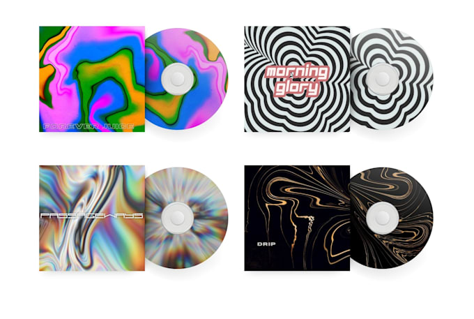 Create trippy or flowy cover art for your music by Endcant | Fiverr