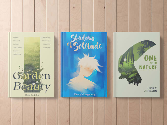 Draw a book cover illustration by Ottelote | Fiverr