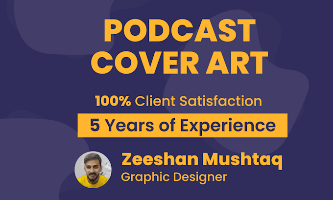 Design unique podcast cover art, podcast design, or podcast artwork in ...