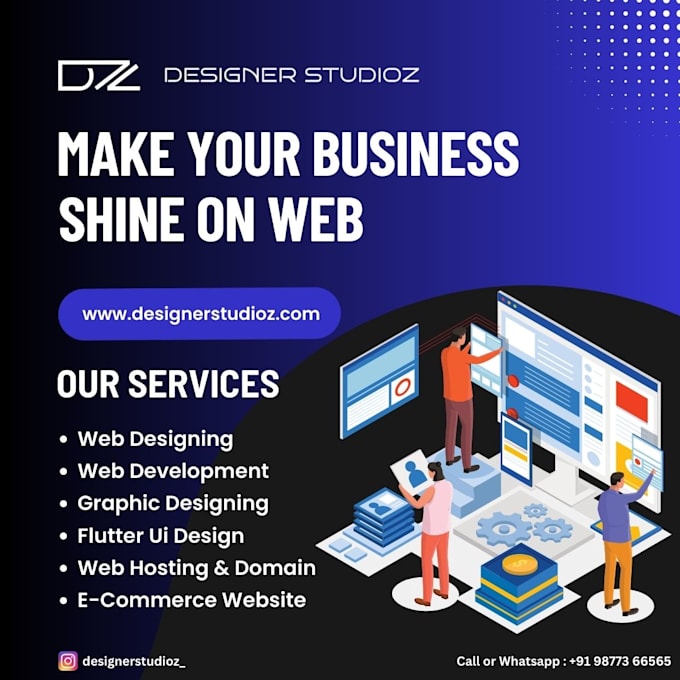 Provide highly professional web design by Designerstud845 | Fiverr