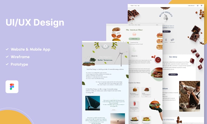 Create modern, attractive website ui ux design in figma by ...