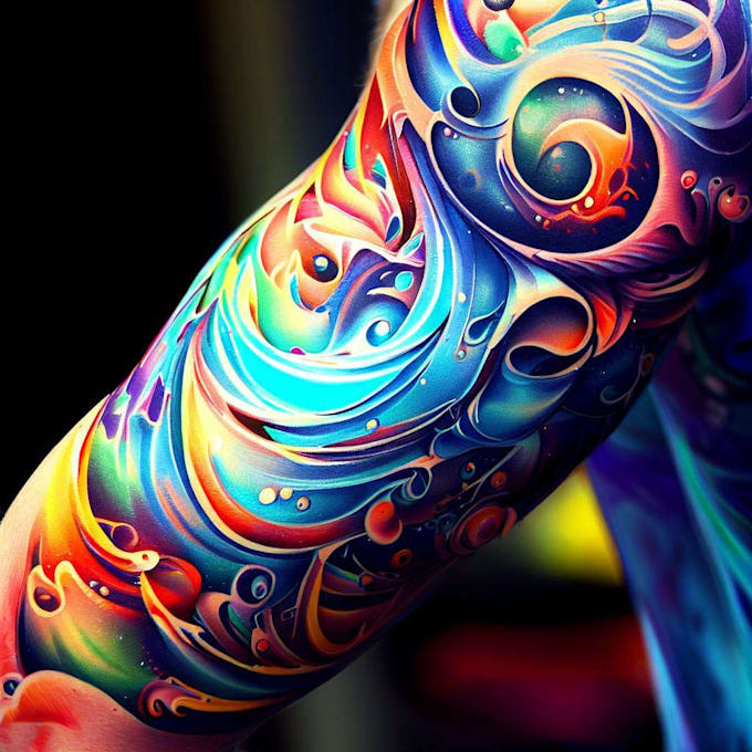 Create a tattoo sleeve design by Mekylasmit | Fiverr