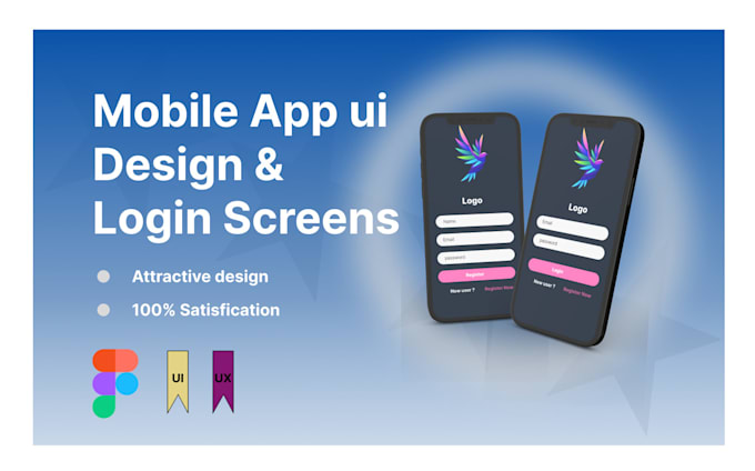 Design a modern mobile app ui design by Alialyas259 | Fiverr