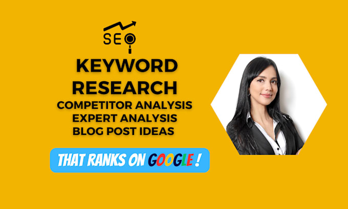Do an extensive keyword research and competitor analysis by Surafawaz | Fiverr