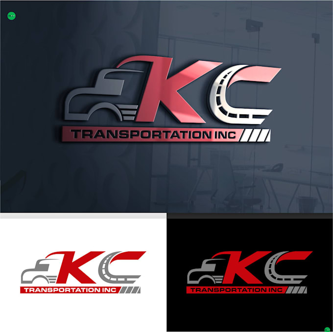 Create transport logistics trucking and cargo logo design by ...