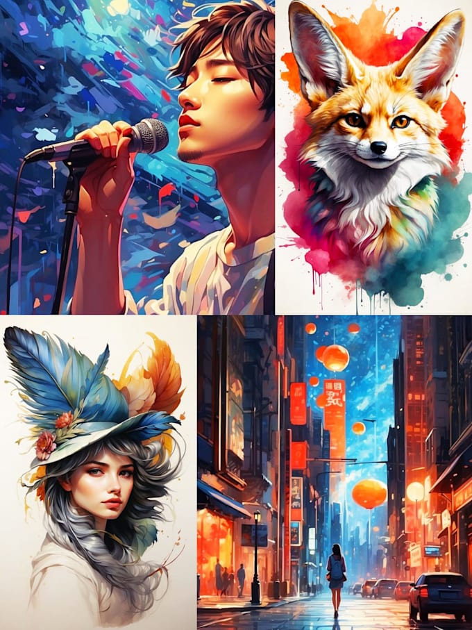 Create custom ai art by Farihatahreem | Fiverr