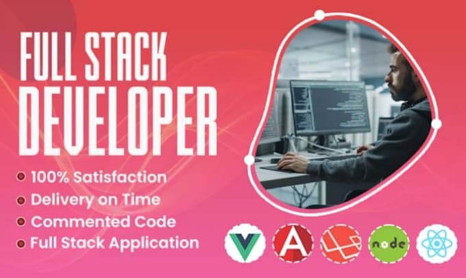 Be your full stack developer by Sikander_raza | Fiverr