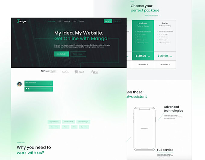 Design cool website ux ui using figma by Ihorshtandryk | Fiverr