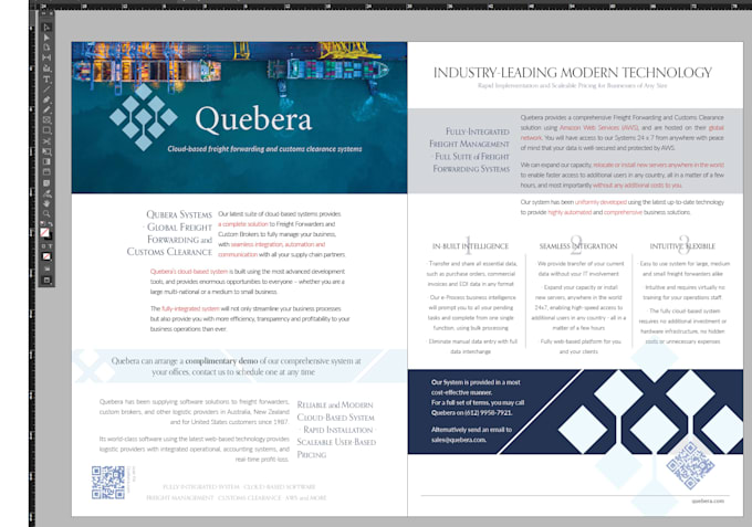 Make a professional booklet or pamphlet for your company by Mihirbakshi ...