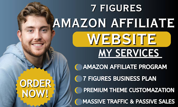 Build amazon affiliate website, affiliate marketing website, autoblog website by Vincent_ethann ...