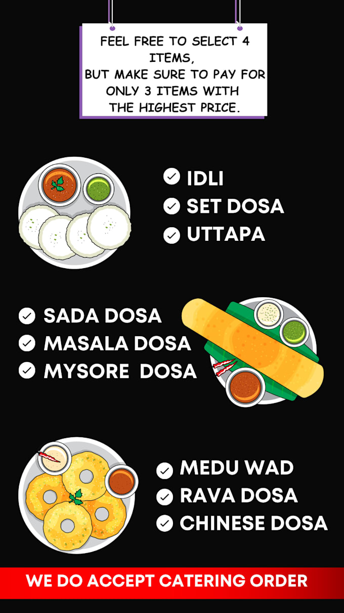 Design attractive menu card and logo for restaurants by Madhavi_11 | Fiverr