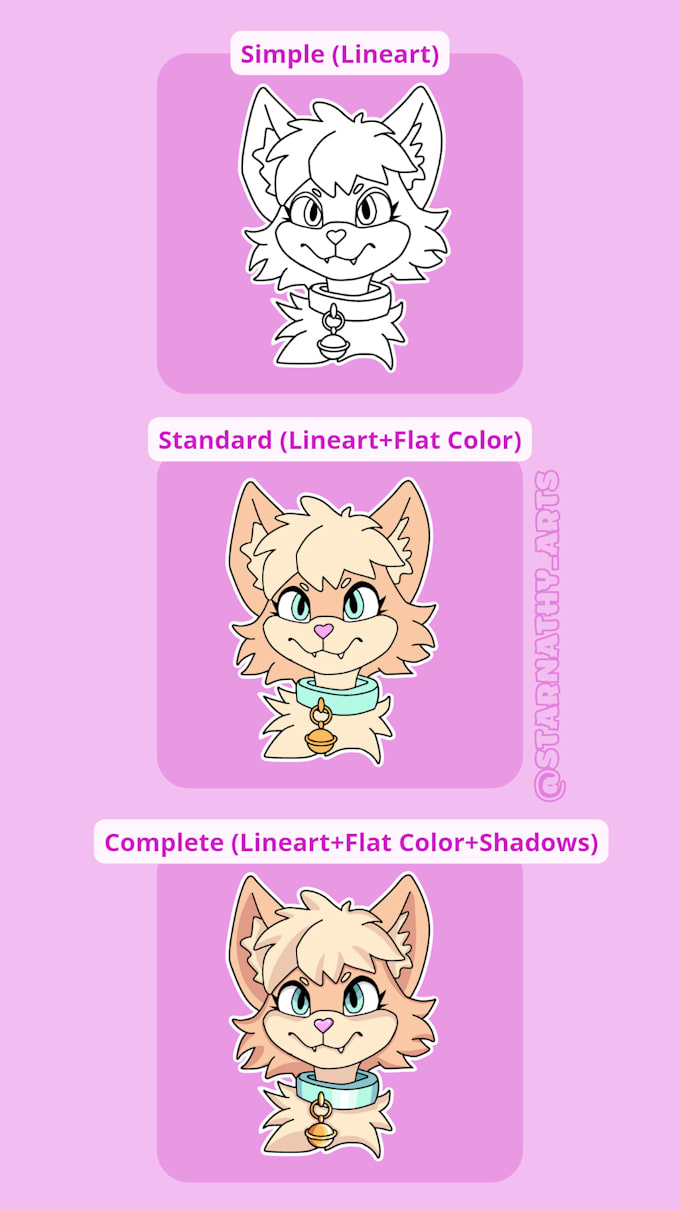 Do a cute furry avatar by Nathaliafrei771 | Fiverr