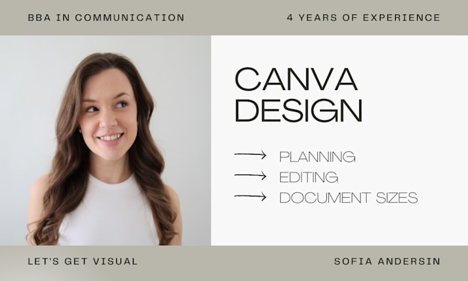 Create stylish documents for your business on canva by Andersinsofia ...