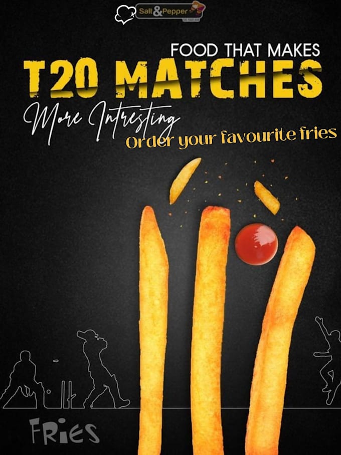 Design creative and eye capturing food poster ads by Chiragjain542 | Fiverr