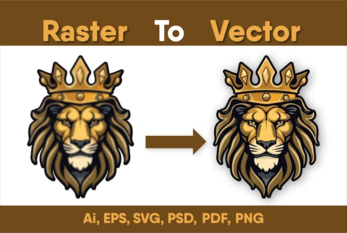 Convert logo to vector, image to vector and redraw by Masterinlogo | Fiverr