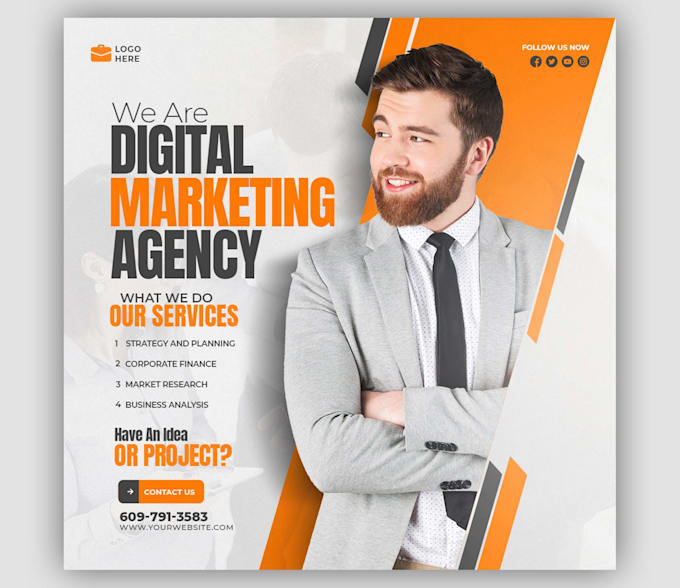 Make the perfect flyer to promote your business by Idris_manan | Fiverr