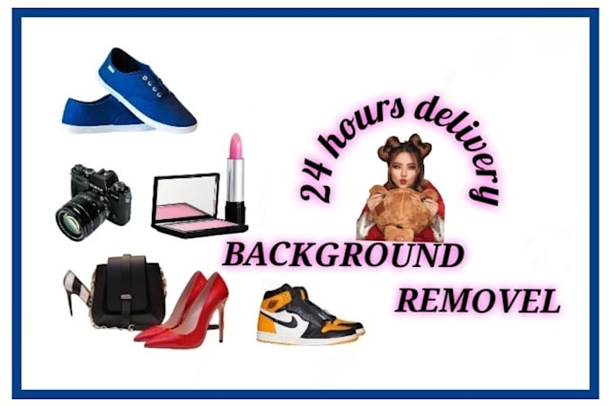 Do 50 photos background removal within 24h by Thowzeef | Fiverr