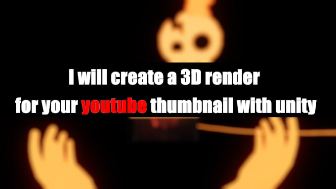 Do A Simple 3d Render For You With Unity For Youtube Illustration T Etc By Javarwy Fiverr