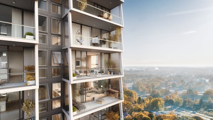 Render a hyper realistic 3d image and create architecture rendering by Fractalscape | Fiverr