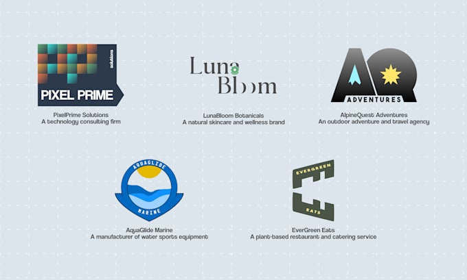 Create a minimalistic logo for your idea or brand by Marc_hartung | Fiverr