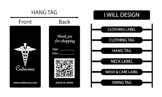 Do premium quality clothing label, hang tag and t shirt tag design by ...