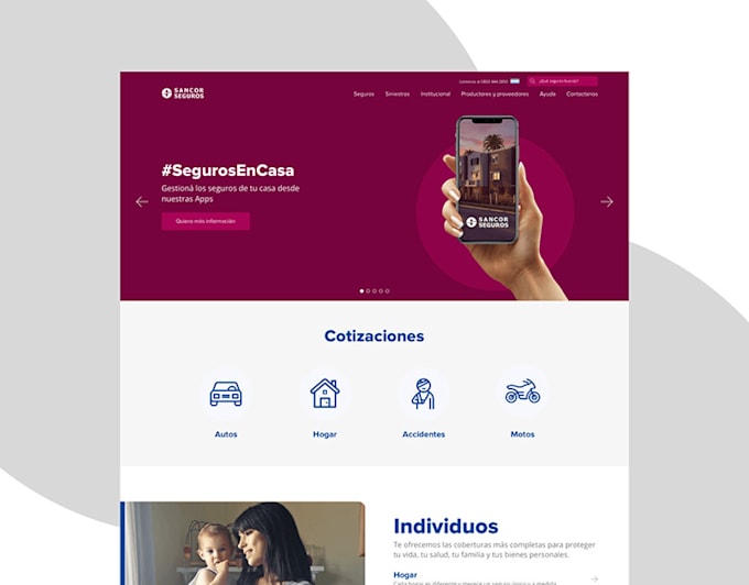 Make ux ui design for webs and apps and html5 css3 layouts by Atamburrino | Fiverr