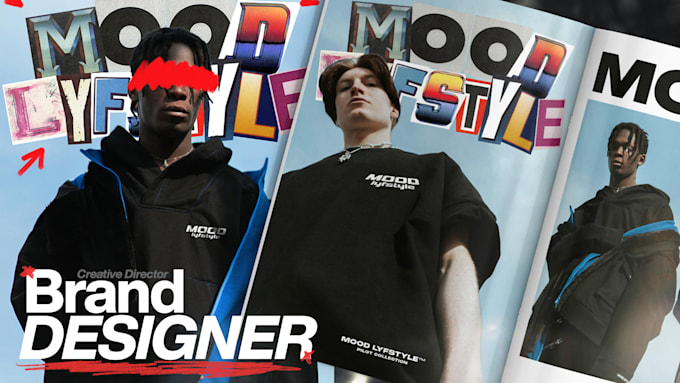 Be your brand designer and creative director streetwear brand tshirt ...