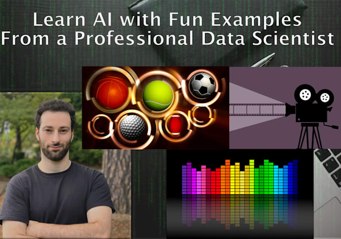Teach data science through fun examples like sports, movies, reality tv ...