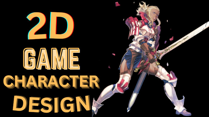 Create high quality 2d game character design, asset,ui for your game ...