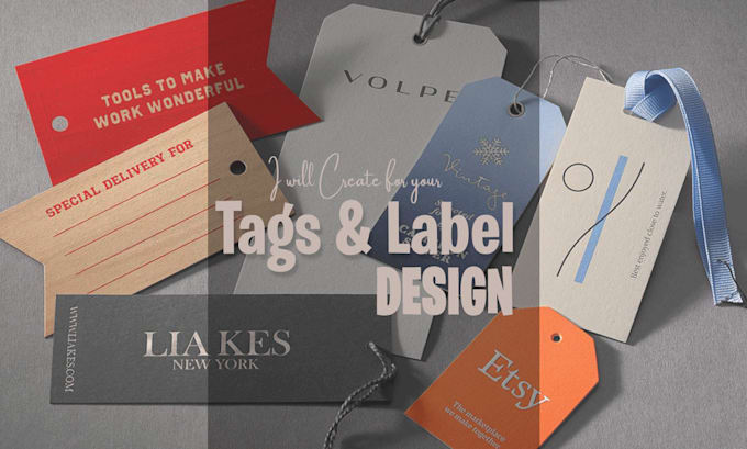 Create luxury hang tag, neck label and clothing label by Mohsin2314 ...