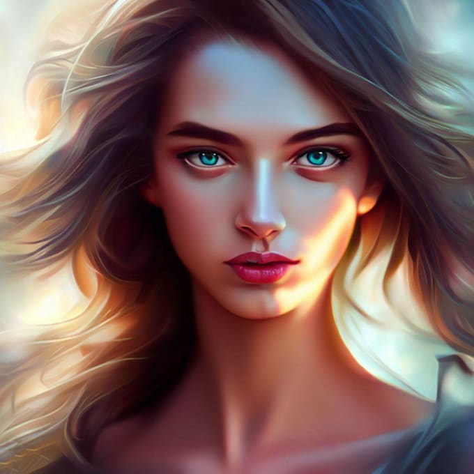 Draw realistic digital fantasy portraits by Kazxionsedha | Fiverr