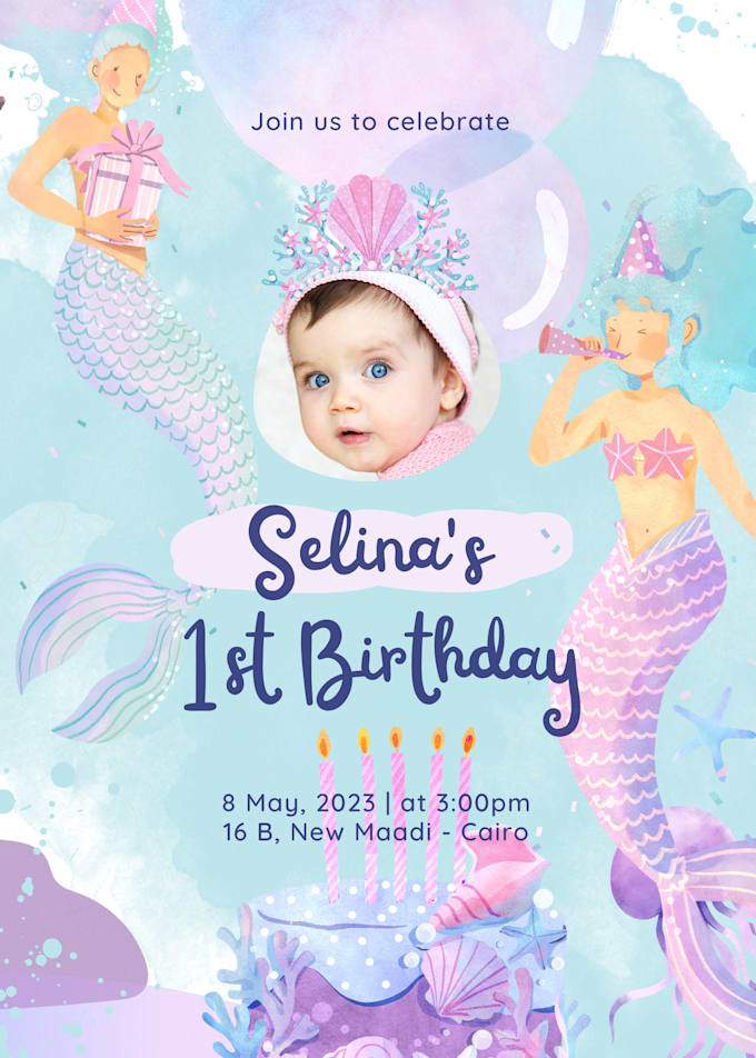 Create beautiful wedding, birthday and baby shower invitations for you ...