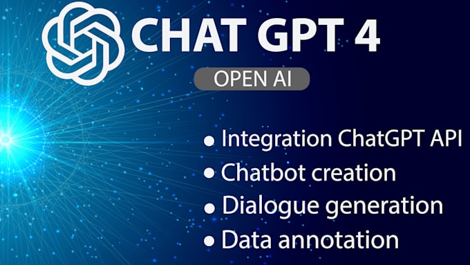 Do your chatgpt project by Afzaal255 | Fiverr