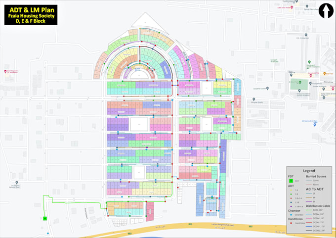 Create ftth fttx fttb gpon hld lld and all networking plan by ...