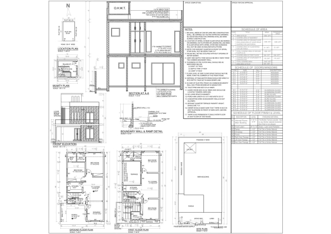 Draw Floor Plans And Detail By Adil Architect Fiverr