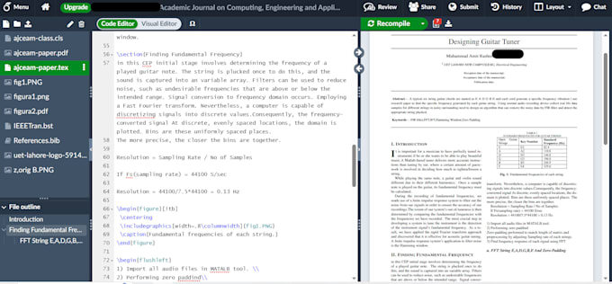 Convert your word or pdf documents into latex overleaf by M_amir1353 ...